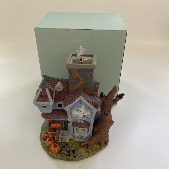 PartyLite | Accents | Partylite Candleholder Ghostly Tea Light House ...